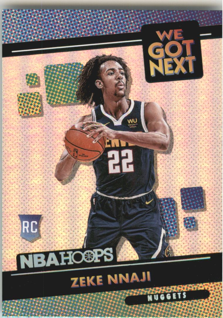 2020-21 Hoops We Got Next Holo #22 Zeke Nnaji - NM-MT