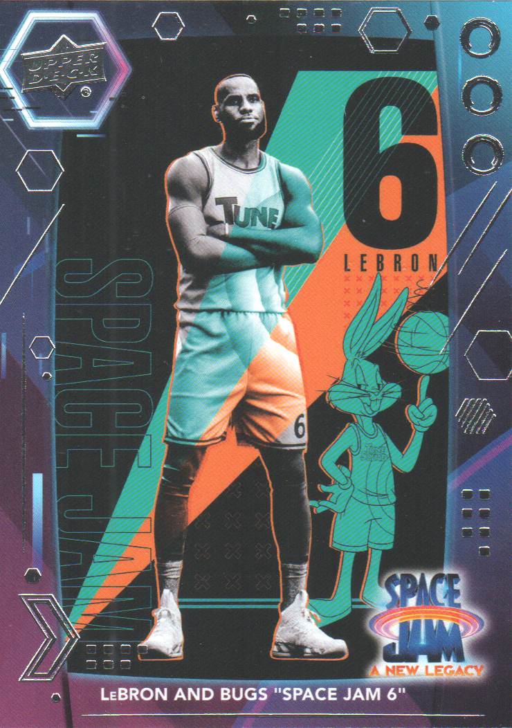 2021 Upper Deck Space Jam A New Legacy Retail #46 LeBron and Bugs ...