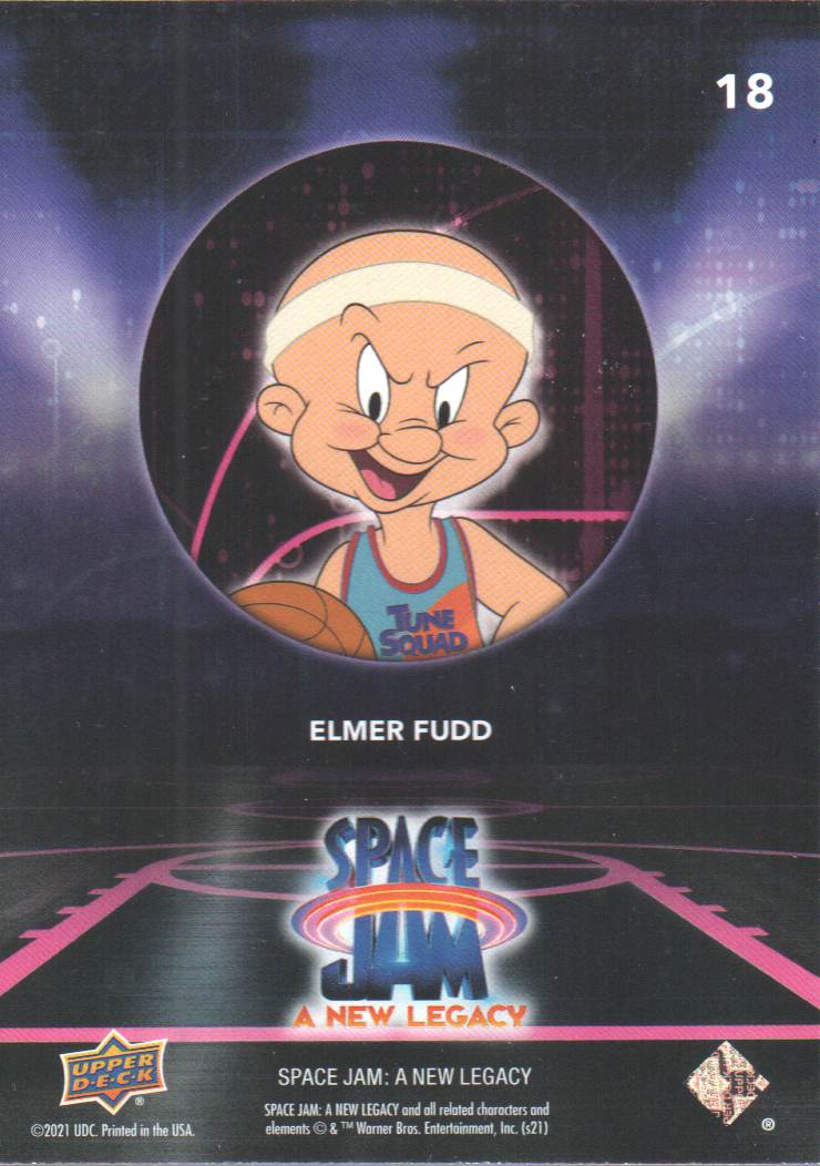 2021 Upper Deck Space Jam A New Legacy Retail Blue #18 Elmer Fudd - NM-MT