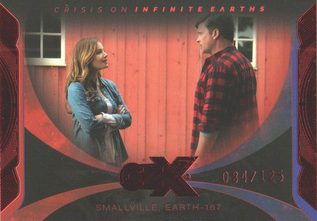 2022 CZX Crisis on Infinite Earths Red Deco Foil #13 Smallville, Earth ...