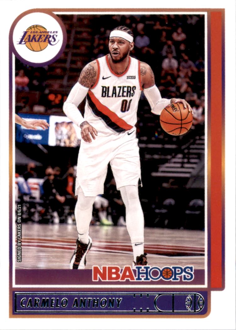 2021-22 Hoops #101 Carmelo Anthony - NM-MT