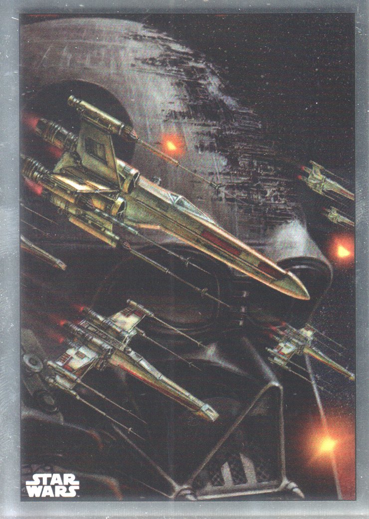 2019 Topps Chrome Star Wars Legacy Marvel Comic Book Covers #MC6 Darth ...