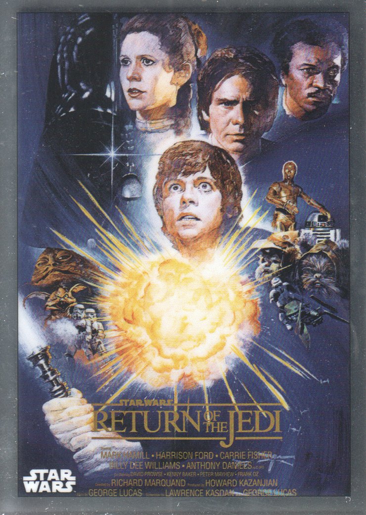 2019 Topps Chrome Star Wars Legacy Posters #PC22 Return of the Jedi ...