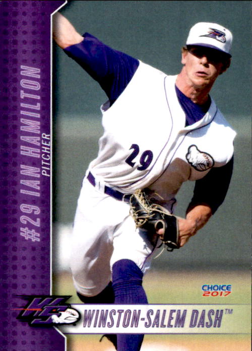 2017 Winston-Salem Dash Choice #12 Ian Hamilton - NM