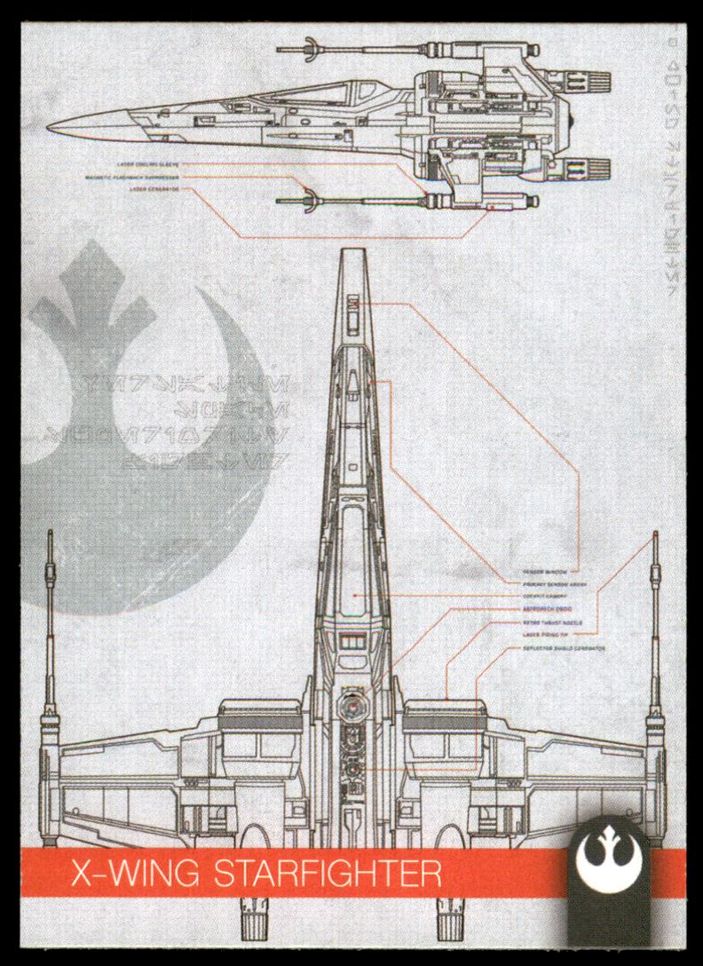 2019 Topps Star Wars Journey to The Rise of Skywalker Schematics #S4 X ...
