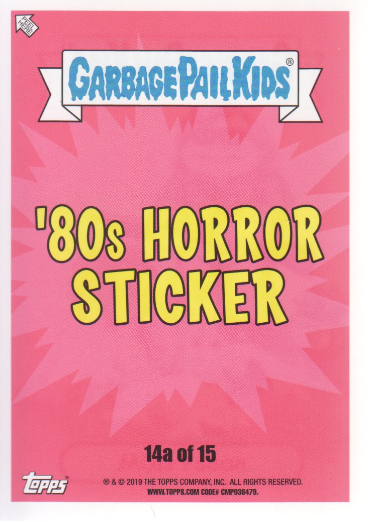 2019 Topps Garbage Pail Kids Revenge of Oh The Horror-ible! #80H14a ...