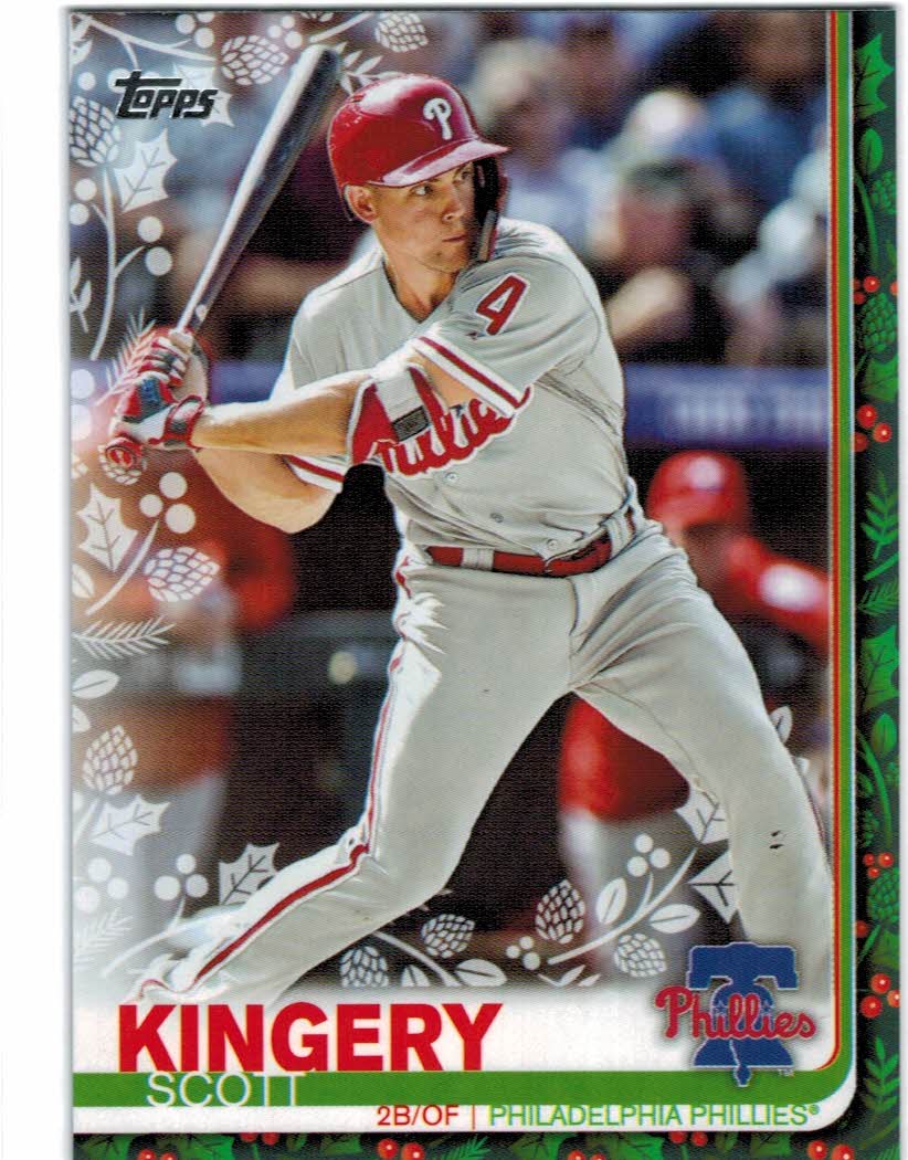 2019 Topps Walmart Holiday #HW80 Scott Kingery - NM-MT