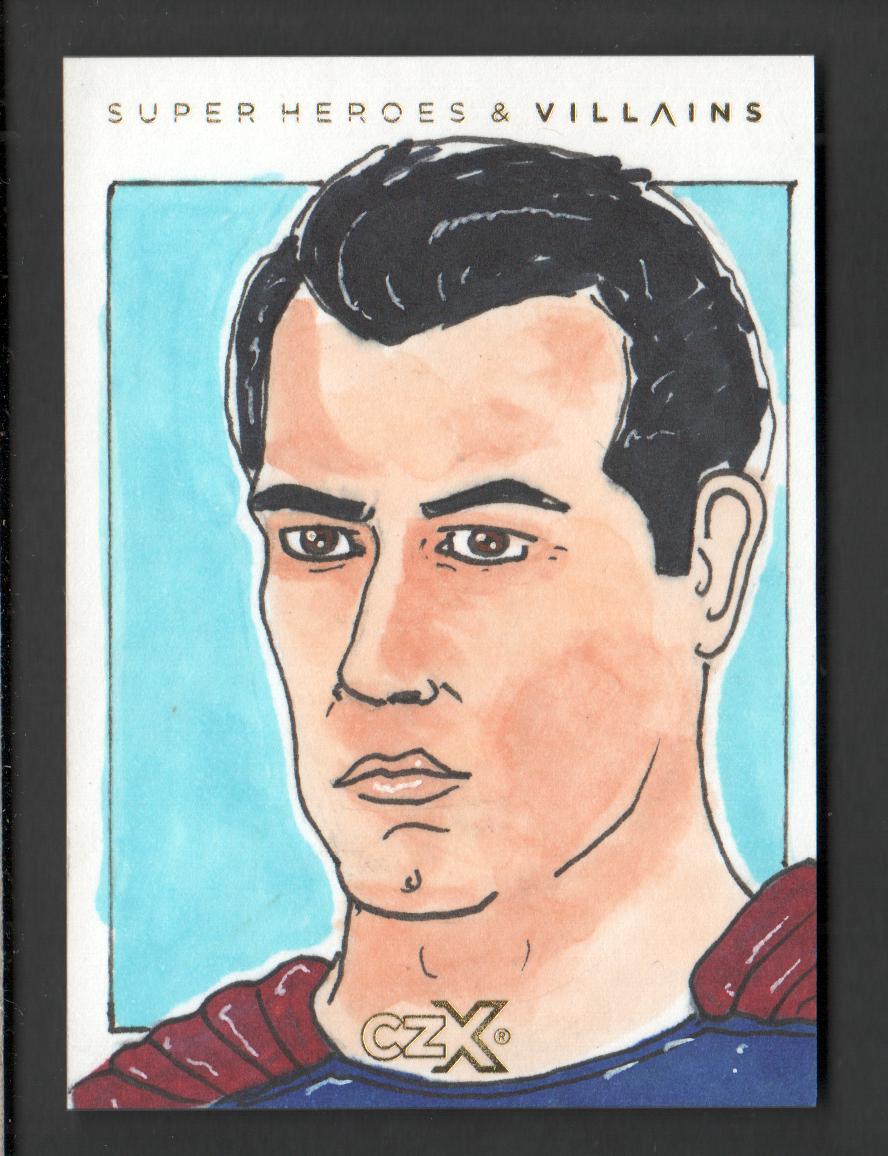 2019 CZX Super Heroes and Super-Villains Sketches #NNO Brandon Pyle - NM-MT