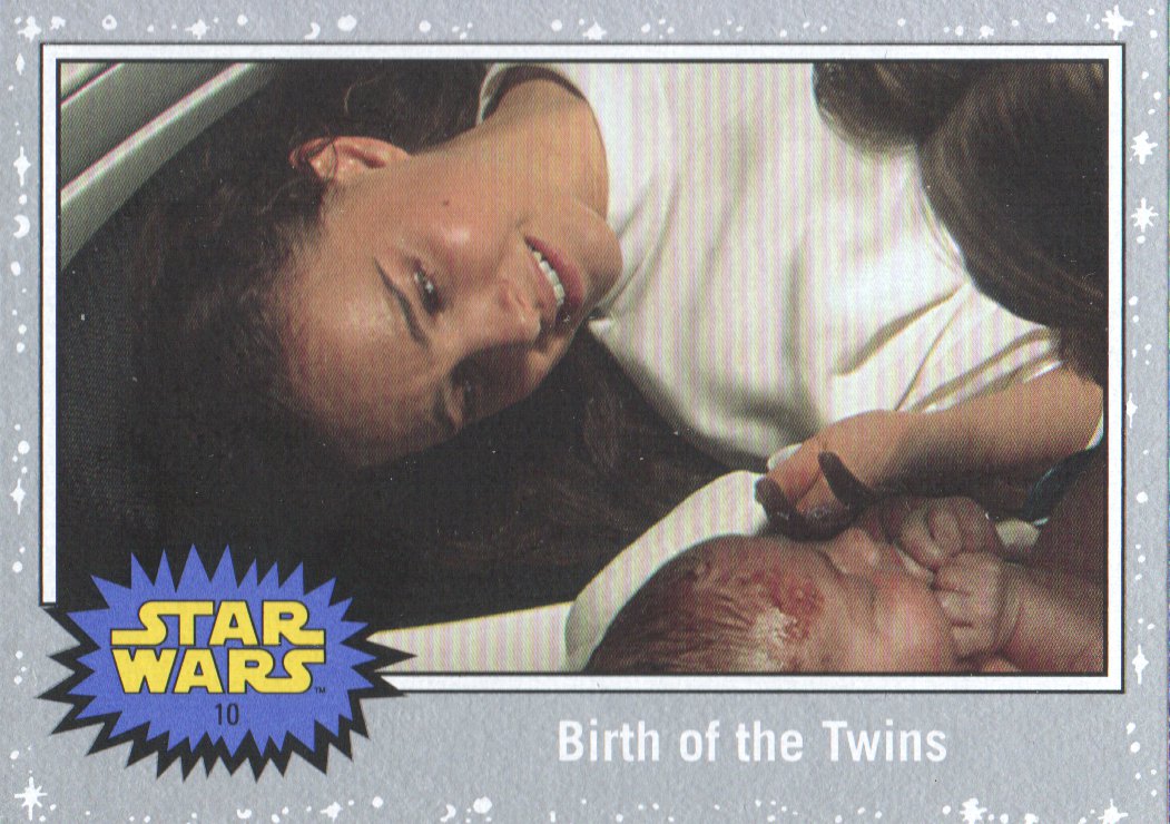 2019 Topps Star Wars Journey to The Rise of Skywalker Silver #10 Birth ...
