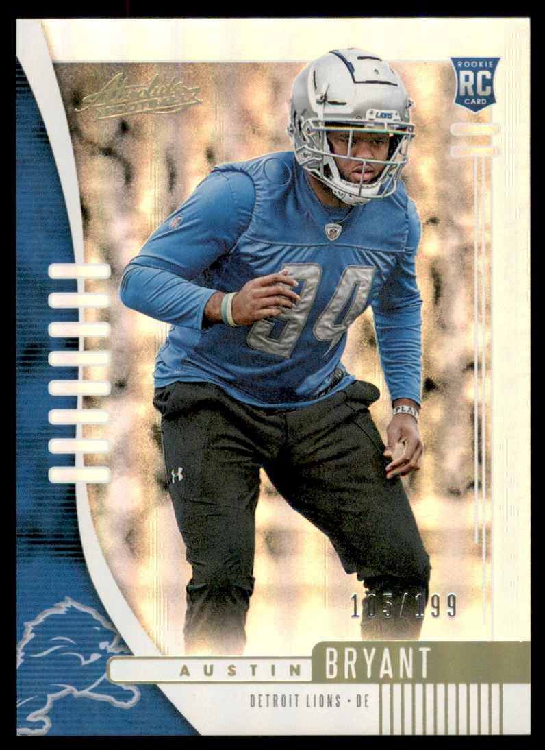 2019 Absolute Spectrum #155 Austin Bryant - NM-MT