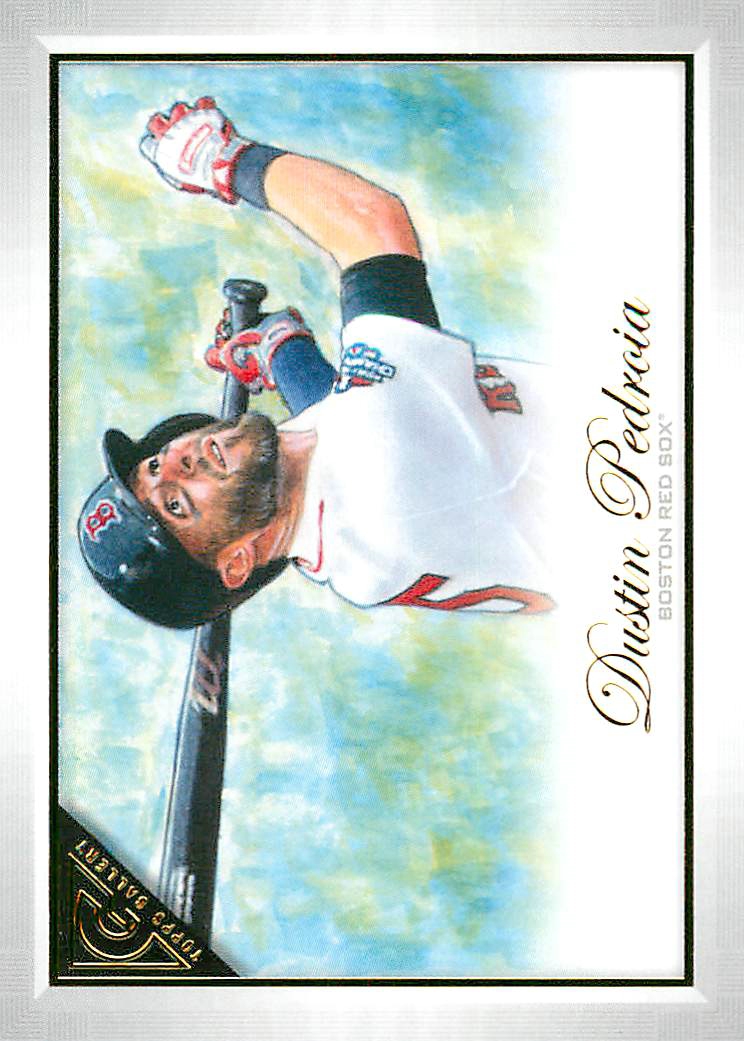 2019 Topps Gallery #141 Dustin Pedroia - NM-MT