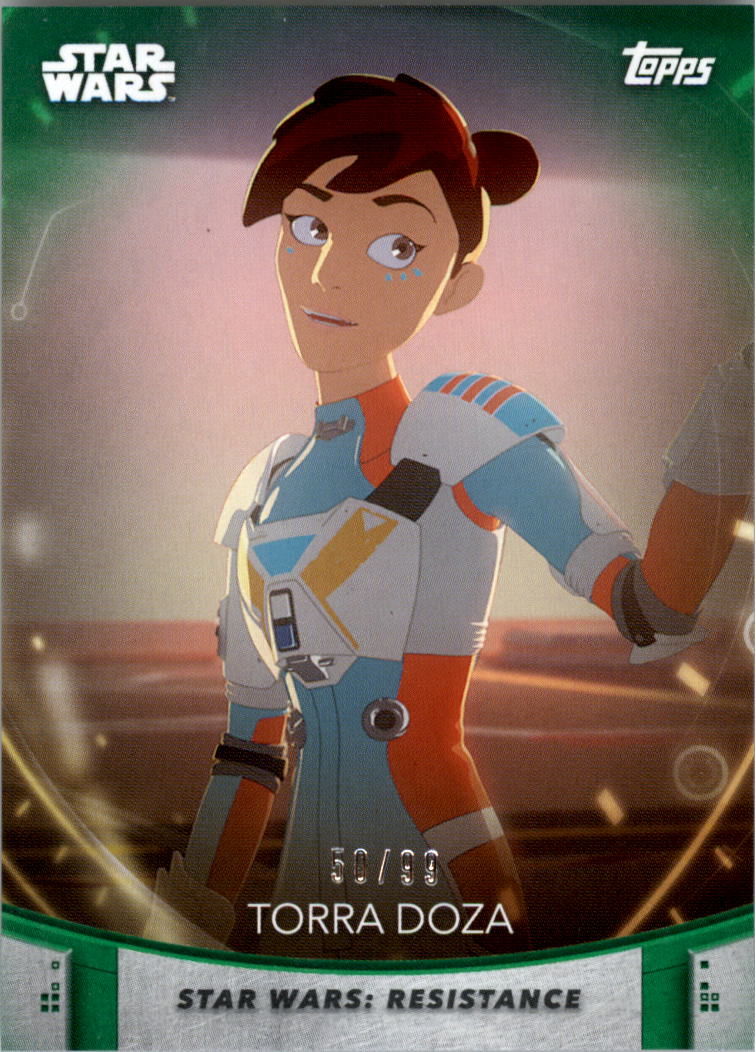 2020 Topps Women of Star Wars Green #92 Torra Doza - NM-MT