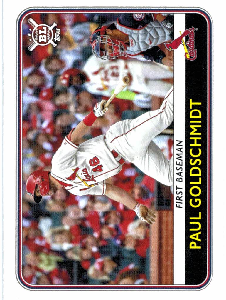 2020 Topps Big League #89 Paul Goldschmidt - NM-MT