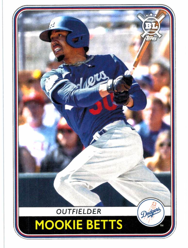 2020 Topps Big League #233 Mookie Betts - NM-MT