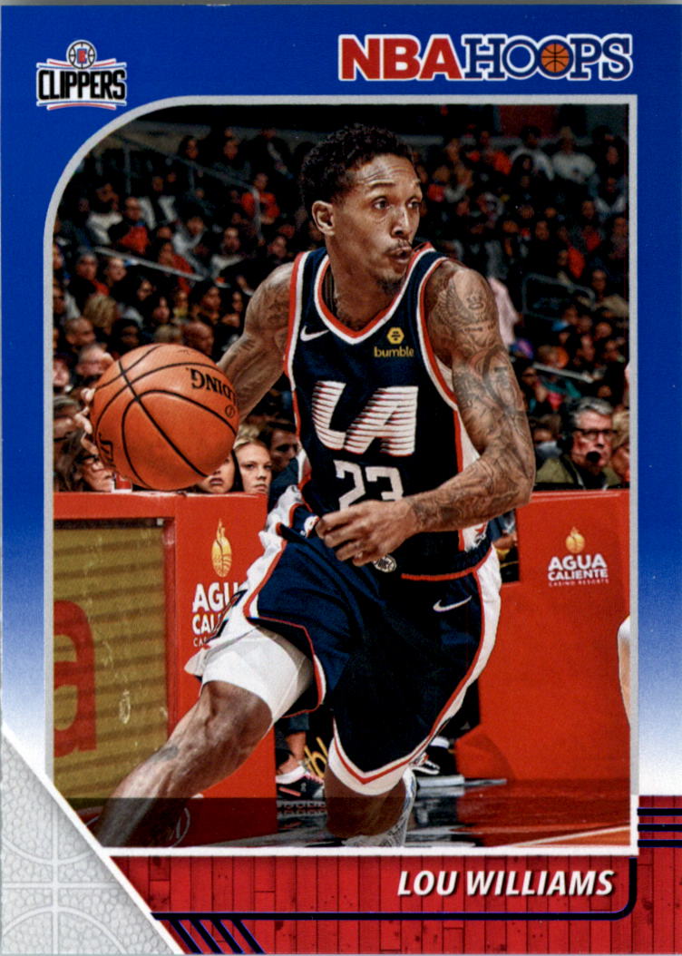 2019-20 Hoops Blue #84 Lou Williams - NM-MT