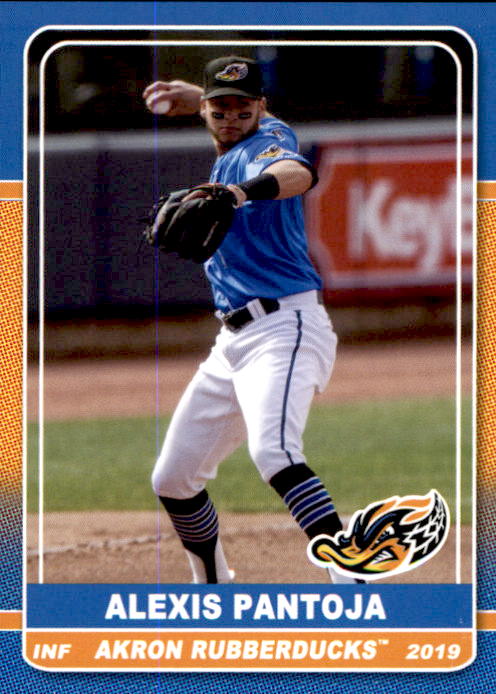 2019 Akron RubberDucks Grandstand #23 Alexis Pantoja - NM