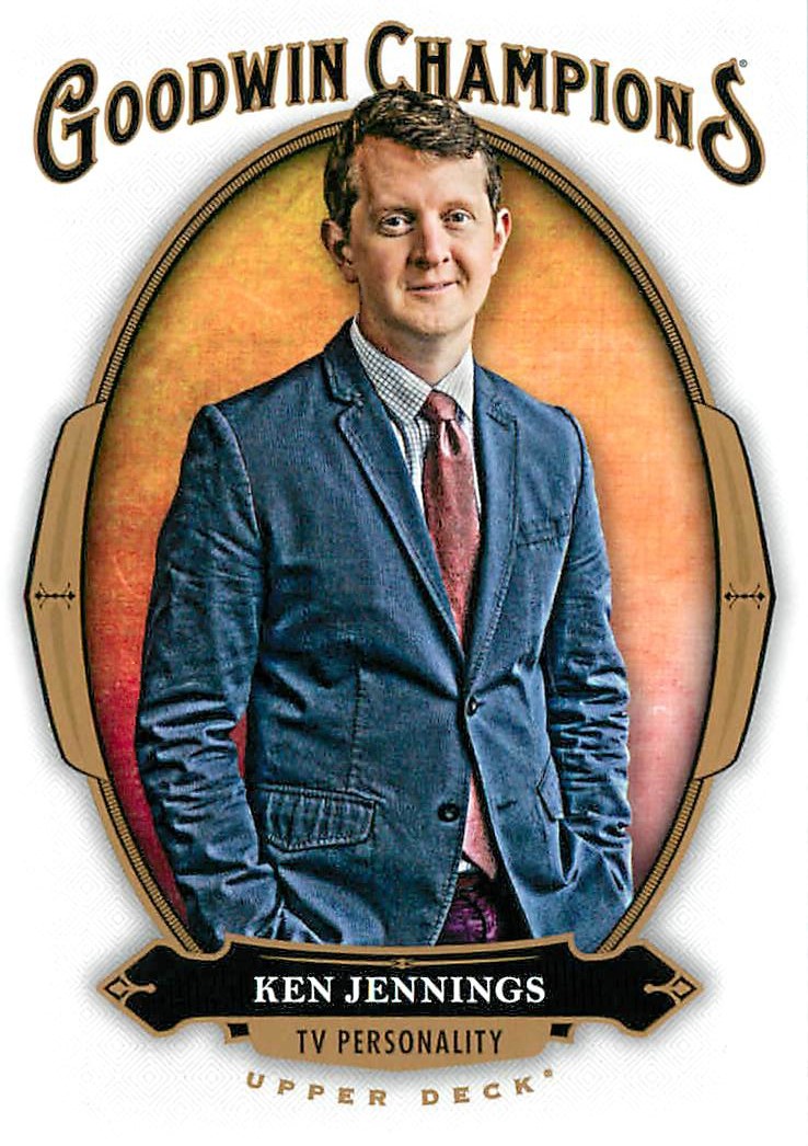 2020 Upper Deck Goodwin Champions #19 Ken Jennings - NM-MT