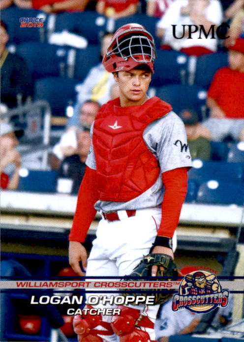 2019 Williamsport Crosscutters Choice #22 Logan O'Hoppe - NM
