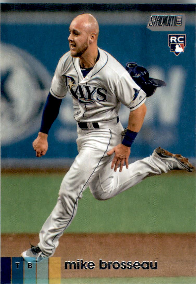 2020 Stadium Club #80 Mike Brosseau RC - NM-MT