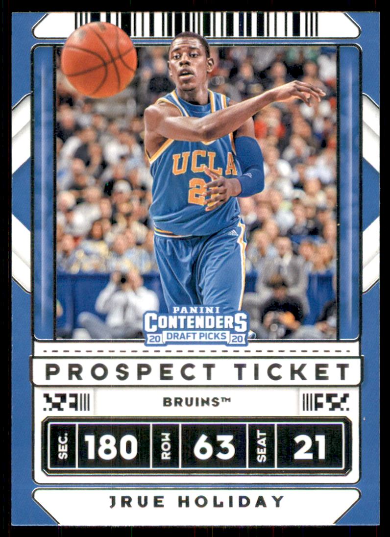 2020-21 Panini Contenders Draft Picks Variations #47 Jrue Holiday - NM ...