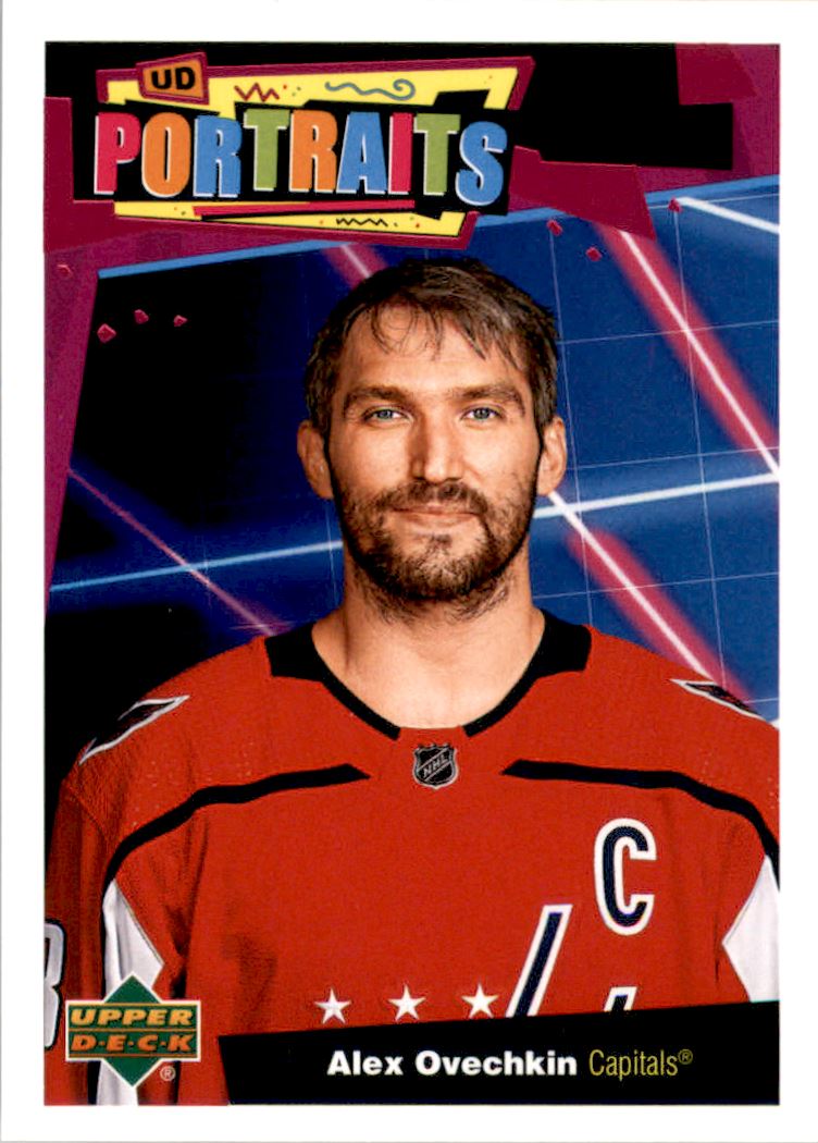 2020-21 Upper Deck UD Portraits #P5 Alex Ovechkin - NM-MT