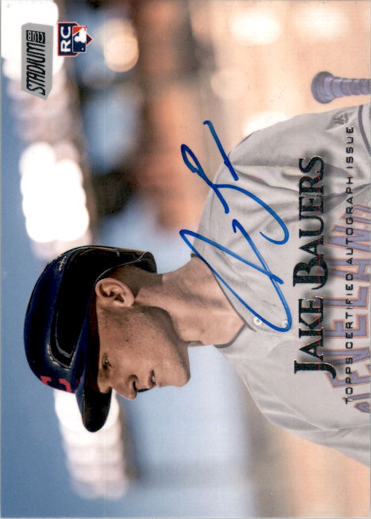 2019 Stadium Club Autographs #SCAJBA Jake Bauers - NM-MT