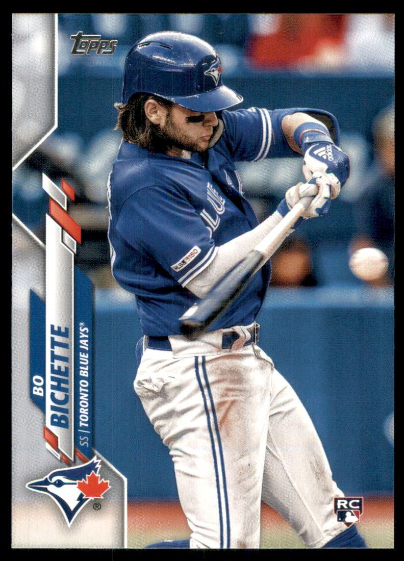 2020 Topps Base Set Photo Variations #78C Bo Bichette/batting FACTORY ...