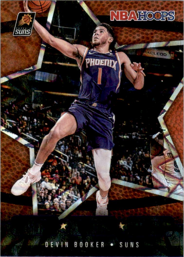 2020-21 Hoops Lights Camera Action Purple Explosion #7 Devin Booker - NM-MT