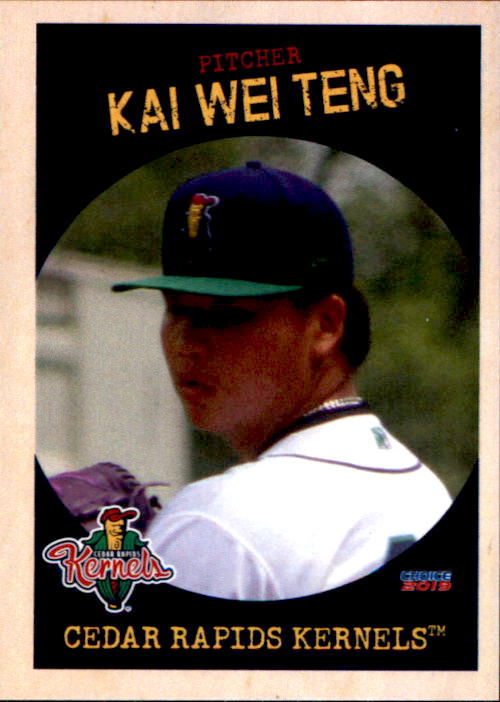 2019 Cedar Rapids Kernels Update Choice #47 Kai Wei Teng - NM