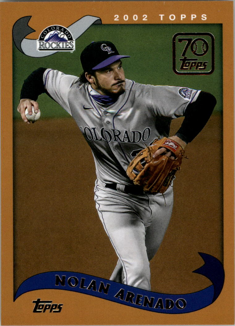 2021 Topps 70 Years of Topps Baseball #70YT52 Nolan Arenado - NM-MT