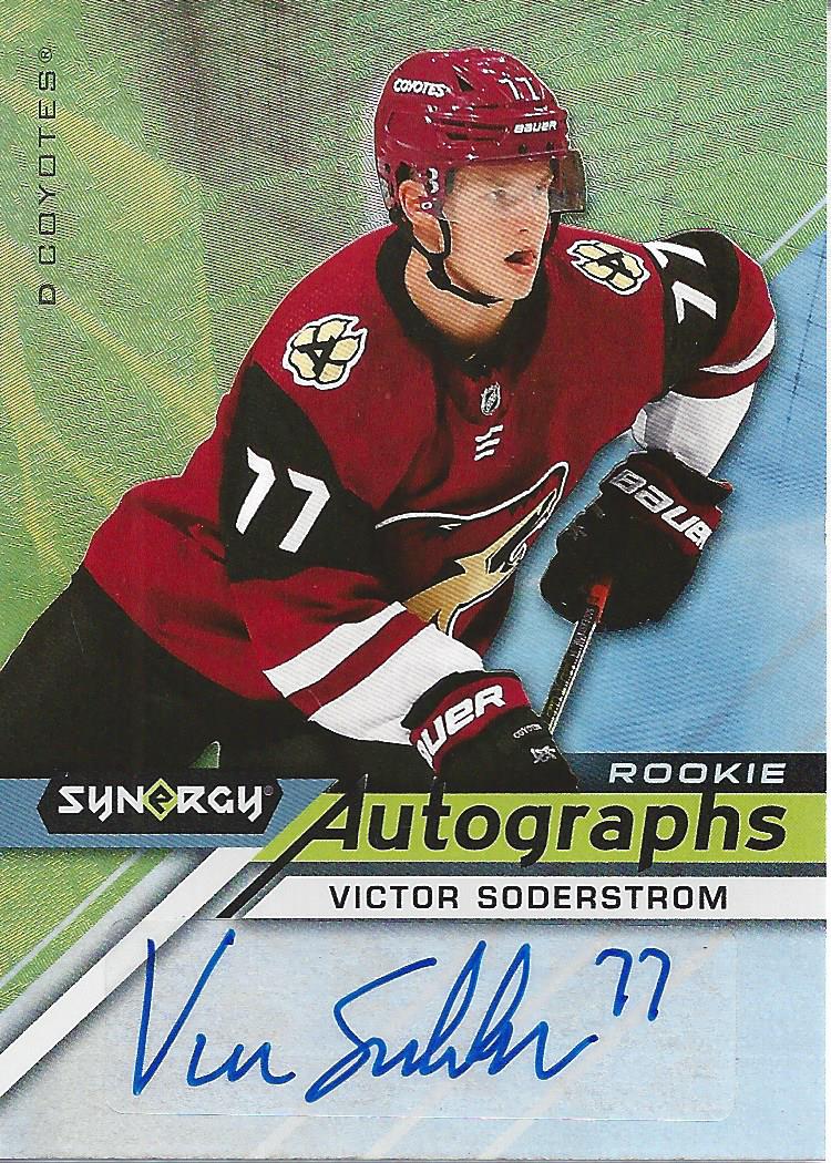 2020-21 Synergy Rookie Autographs #ARVS Victor Soderstrom B - NM-MT
