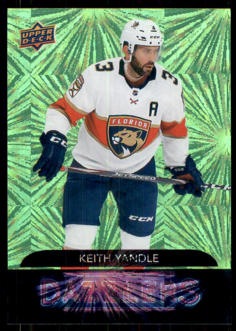 2020-21 Upper Deck Dazzlers Green #DZ71 Keith Yandle - NM-MT