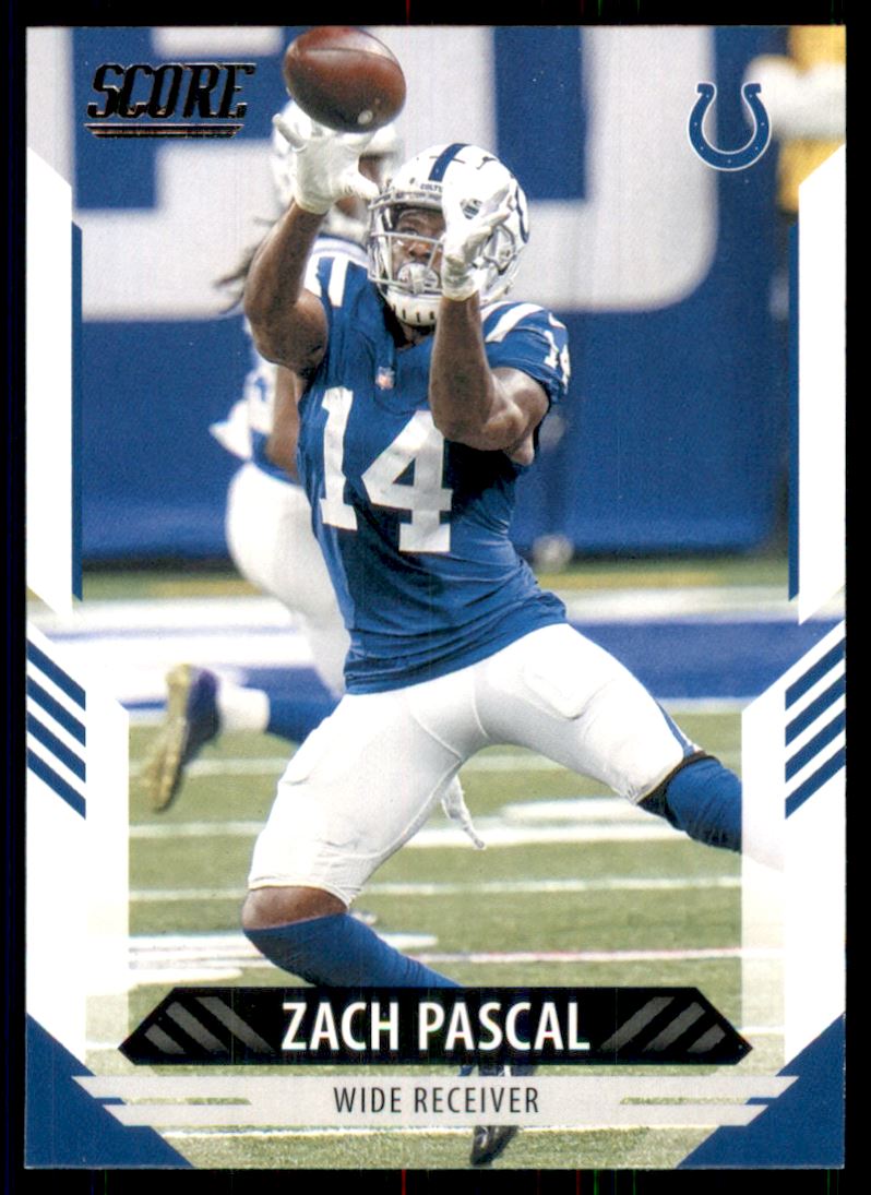 2021 Score #166 Zach Pascal - NM-MT
