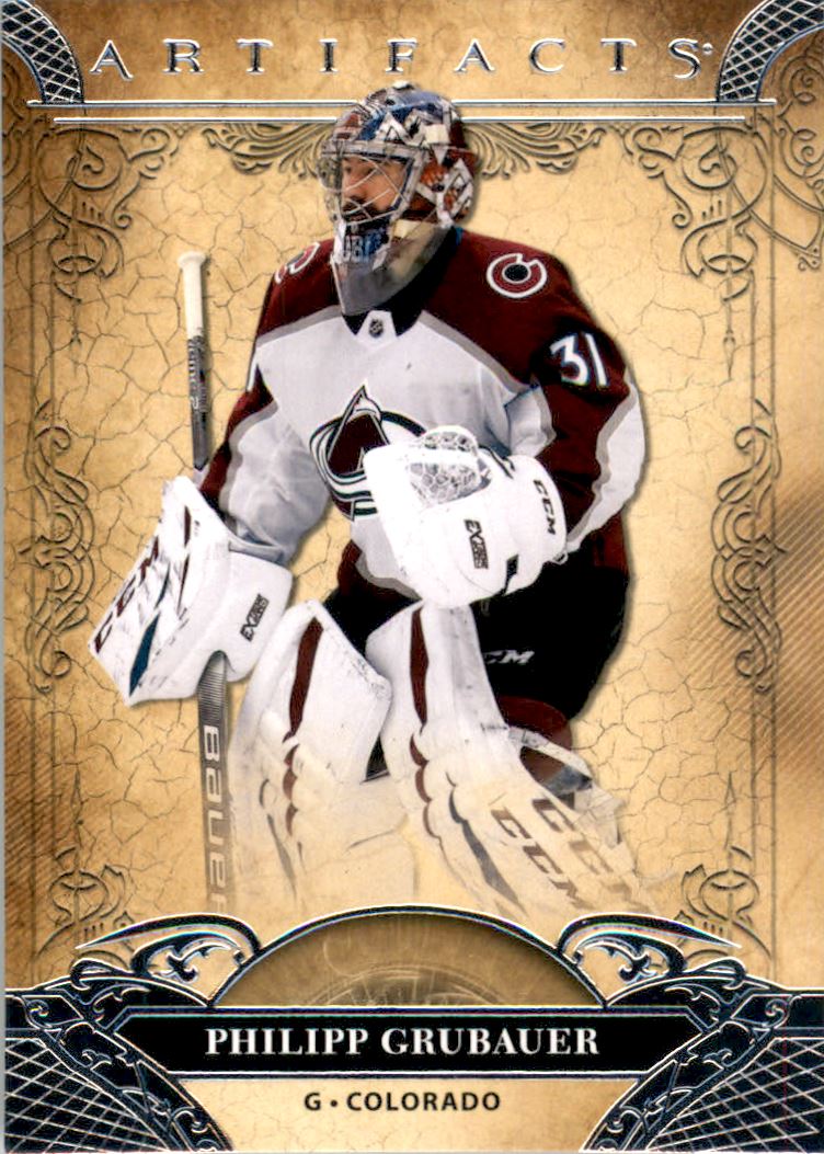 2020-21 Artifacts #99 Philipp Grubauer - NM-MT