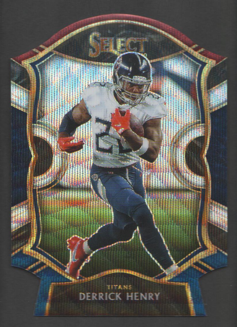 2020 Select Prizm Tri Color Die Cut #41 Derrick Henry - NM-MT