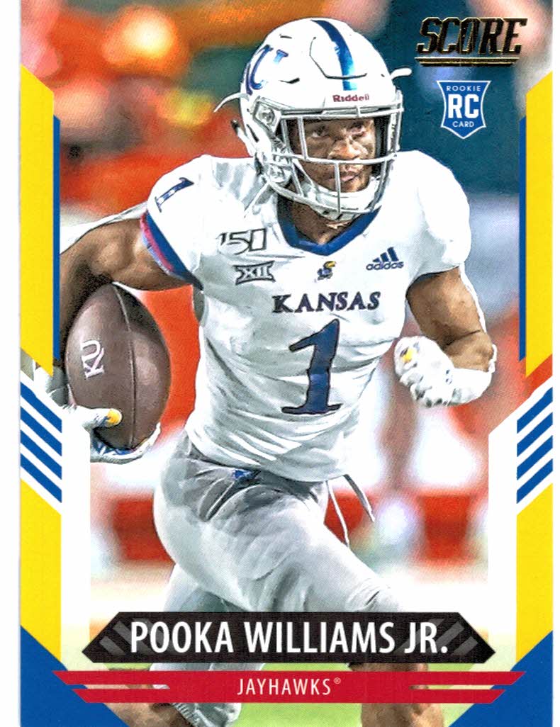 2021 Score Gold #378 Pooka Williams Jr. - NM-MT