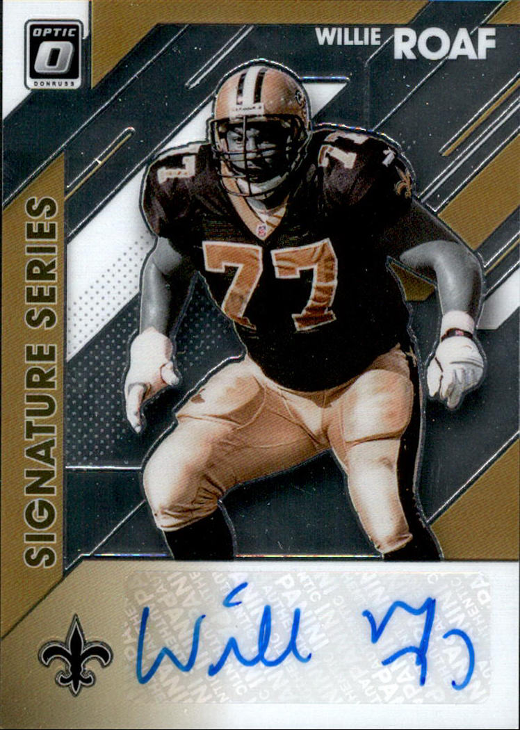 2020 Donruss Optic Signature Series #35 Willie Roaf - NM-MT