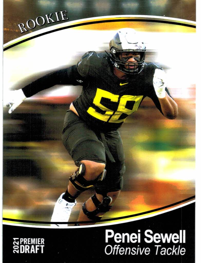 2021 SAGE HIT #3 Penei Sewell - NM-MT
