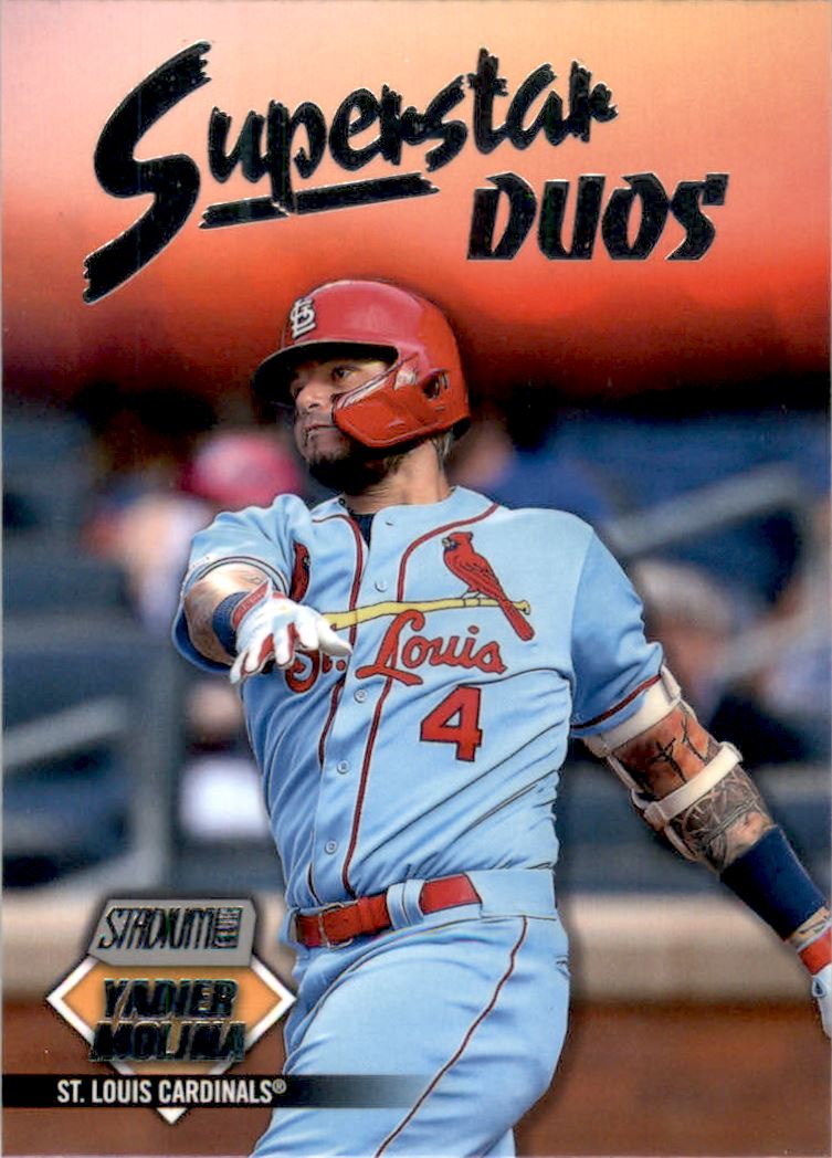 2021 Stadium Club Superstar Duos #SD5 Paul Goldschmidt/Yadier Molina ...