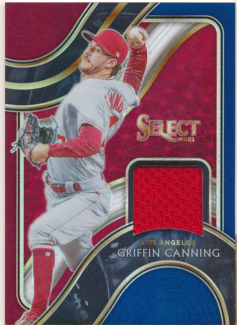 2021 Select Select Swatches Tri-Color #11 Griffin Canning - NM-MT