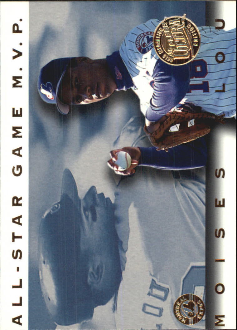 1995 Ultra Award Winners Gold Medallion #25 Moises Alou Montreal Expos ...