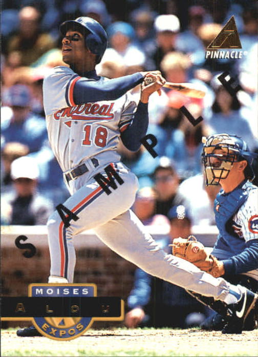 1994 Pinnacle Sample #7 Moises Alou Montreal Expos C10597 - NM-MT
