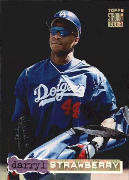 1994 Stadium Club Gold #335 Darryl Strawberry DODGERS R26901 - NM-MT