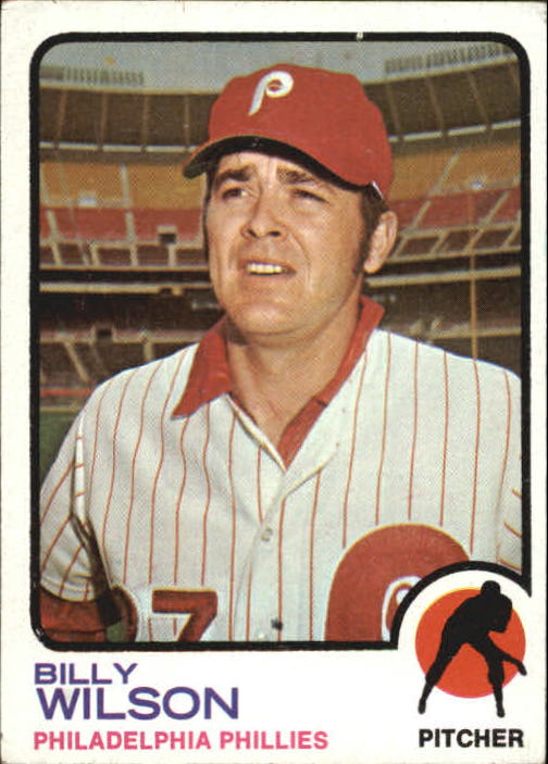 1973 Topps #619 Billy Wilson PHILLIES EX G18956 - EX