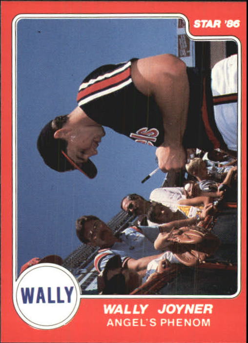1986 Star Joyner Red #NNO Wally Joyner Angels C18088 - NM-MT