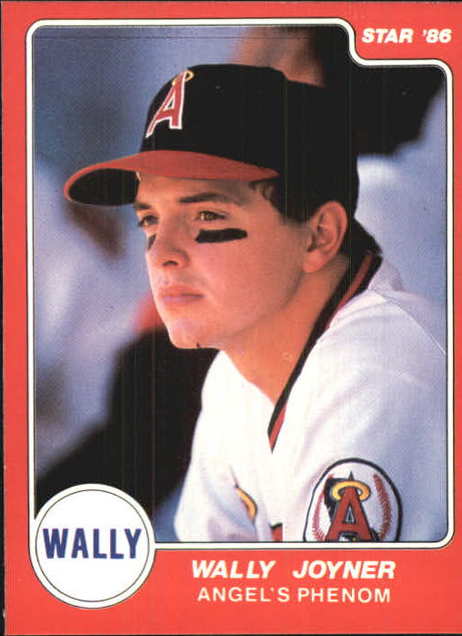 1986 Star Joyner Red #NNO Wally Joyner Angels C18105 - NM-MT