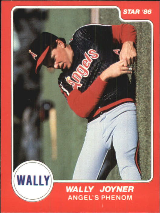 1986 Star Joyner Red #NNO Wally Joyner Angels C18108 - NM-MT