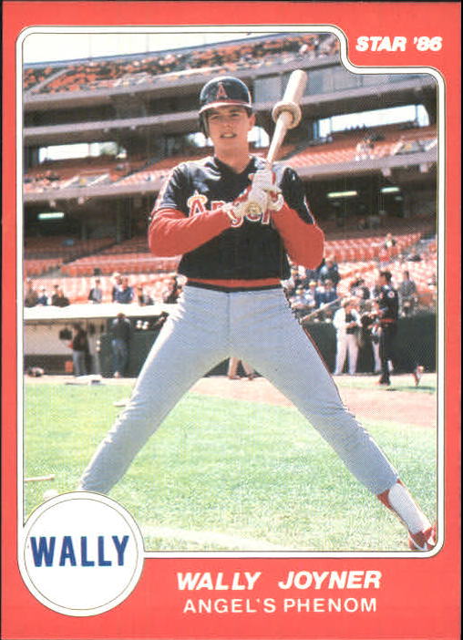 1986 Star Joyner Red #NNO Wally Joyner Angels C18115 - NM-MT