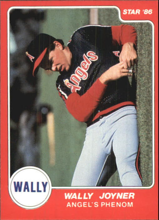1986 Star Joyner Red #NNO Wally Joyner Angels C18045 - NM-MT