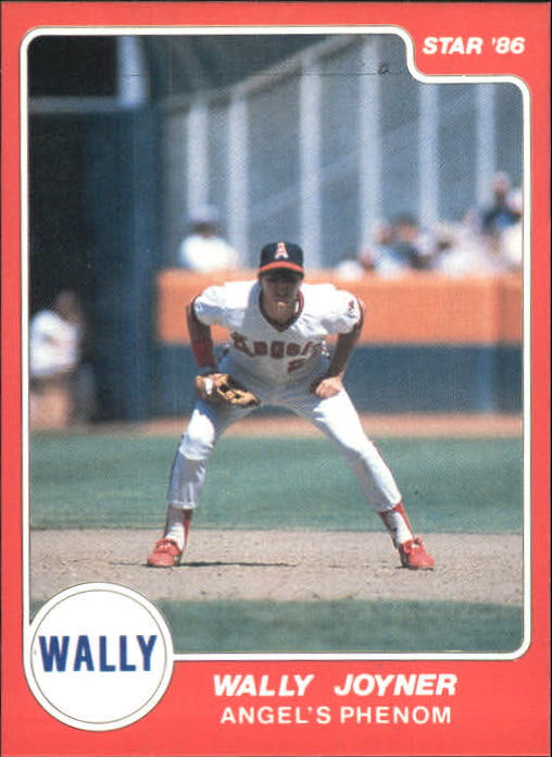 1986 Star Joyner Red #NNO Wally Joyner Angels C18137 - NM-MT
